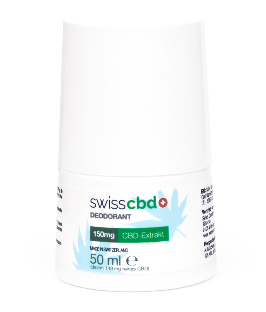 swisscbd 🇨🇭 Deodorant 🥇 Hanftheke 🇨🇭 CBD Produkte in bester Qualität